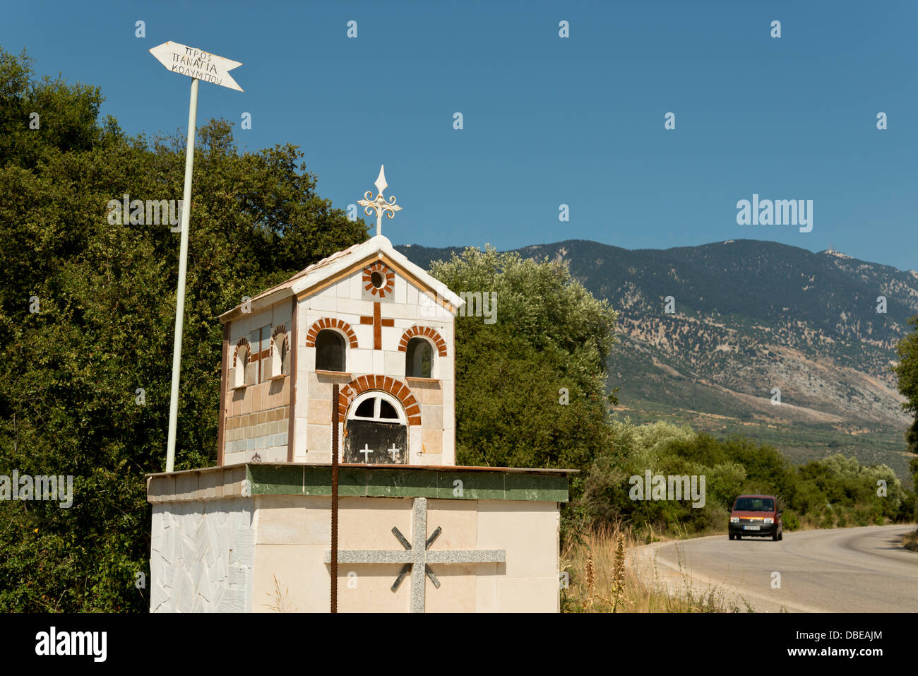 Greek roadside shrine hi-res stock photography and images - Alamy