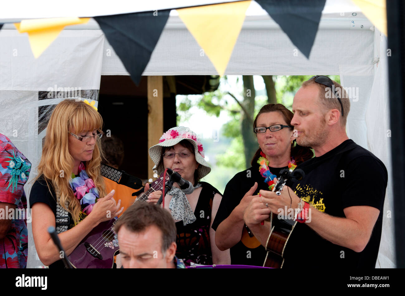 Ukelele players hi-res stock photography and images - Alamy