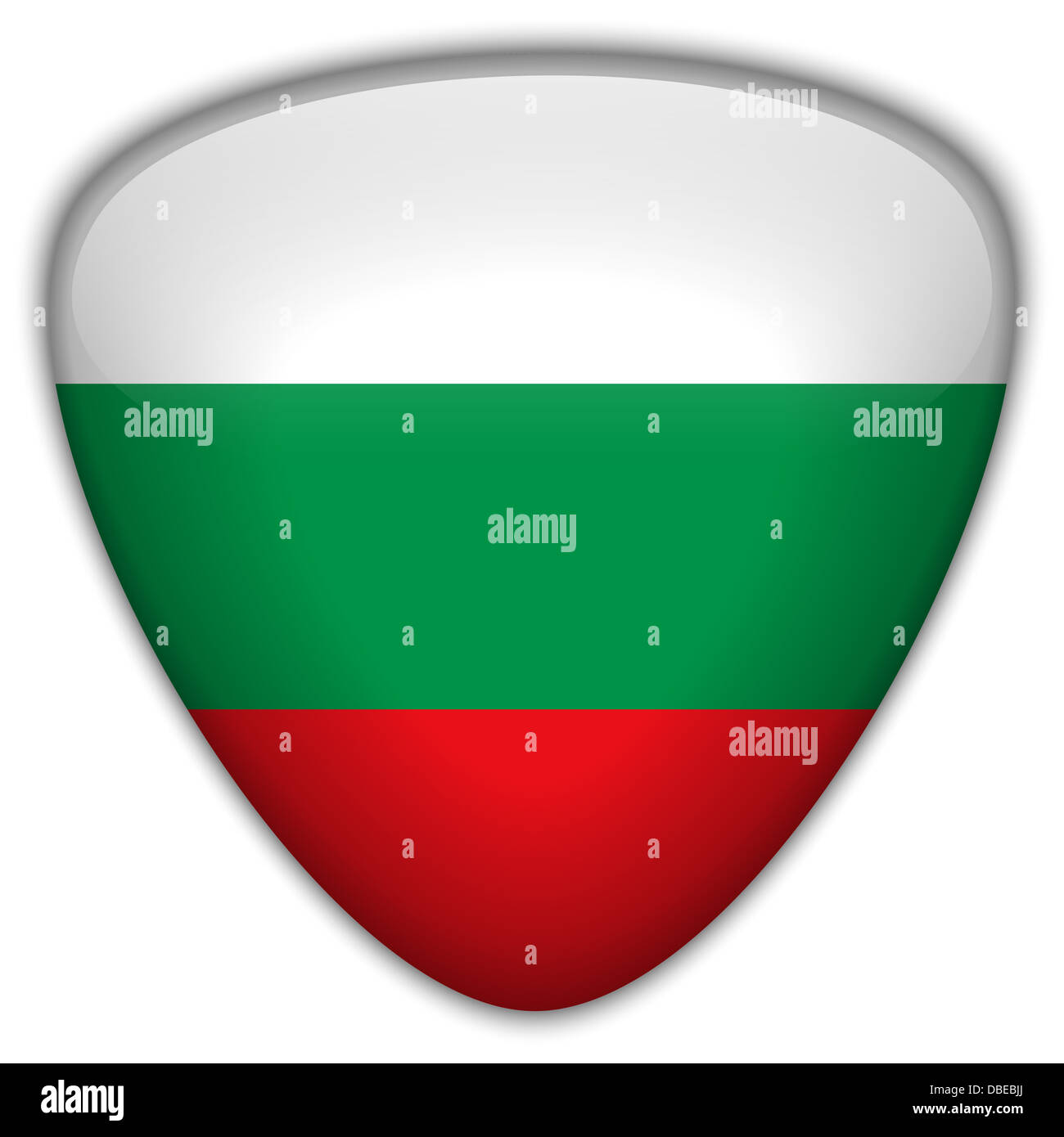 Vector - Bulgaria Flag Glossy Button Stock Photo - Alamy