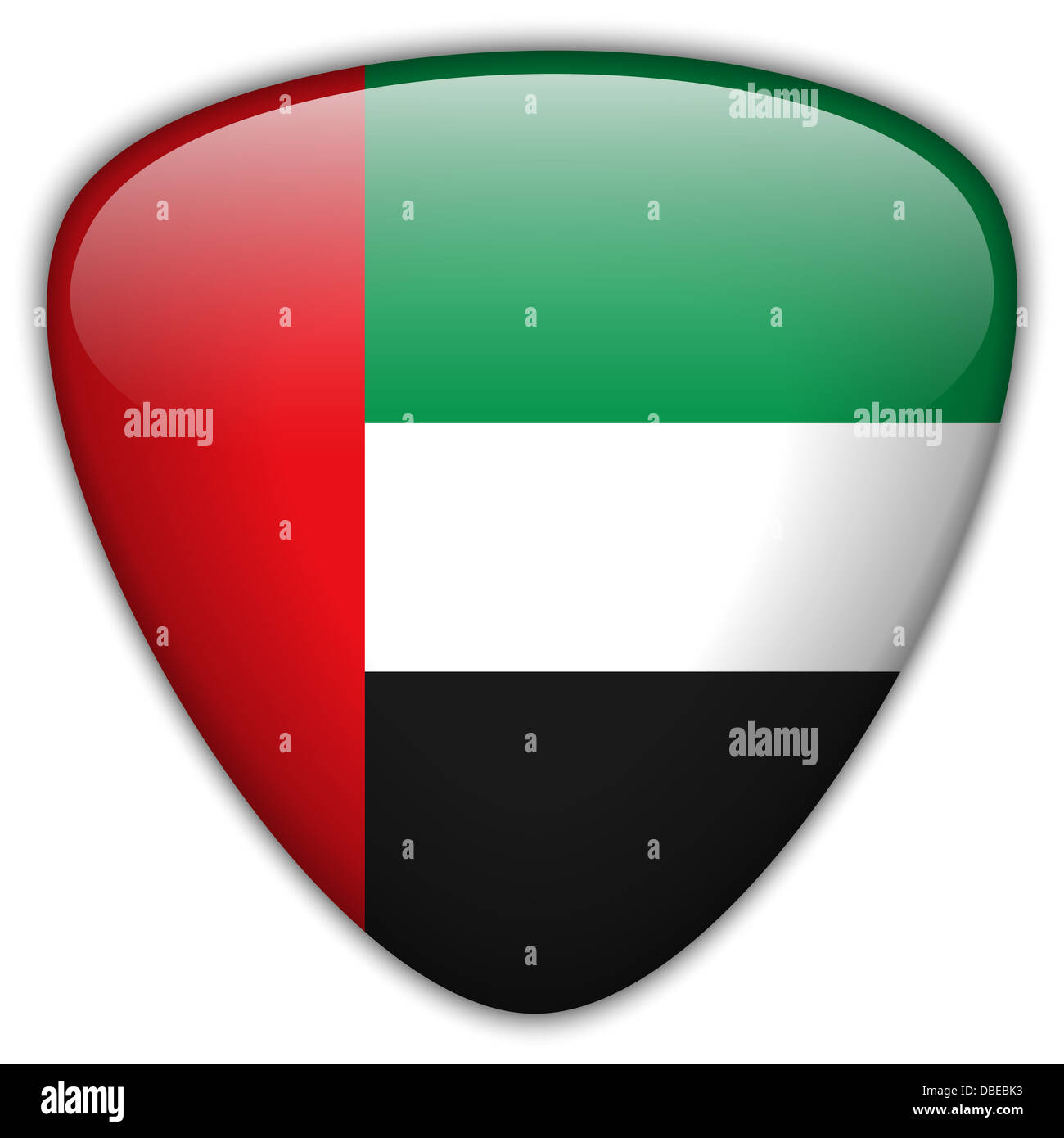 Vector - Emirates Flag Glossy Button Stock Photo - Alamy