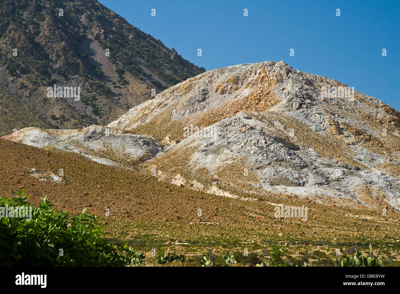 Nisyros Greek volcanic island Stock Photo - Alamy