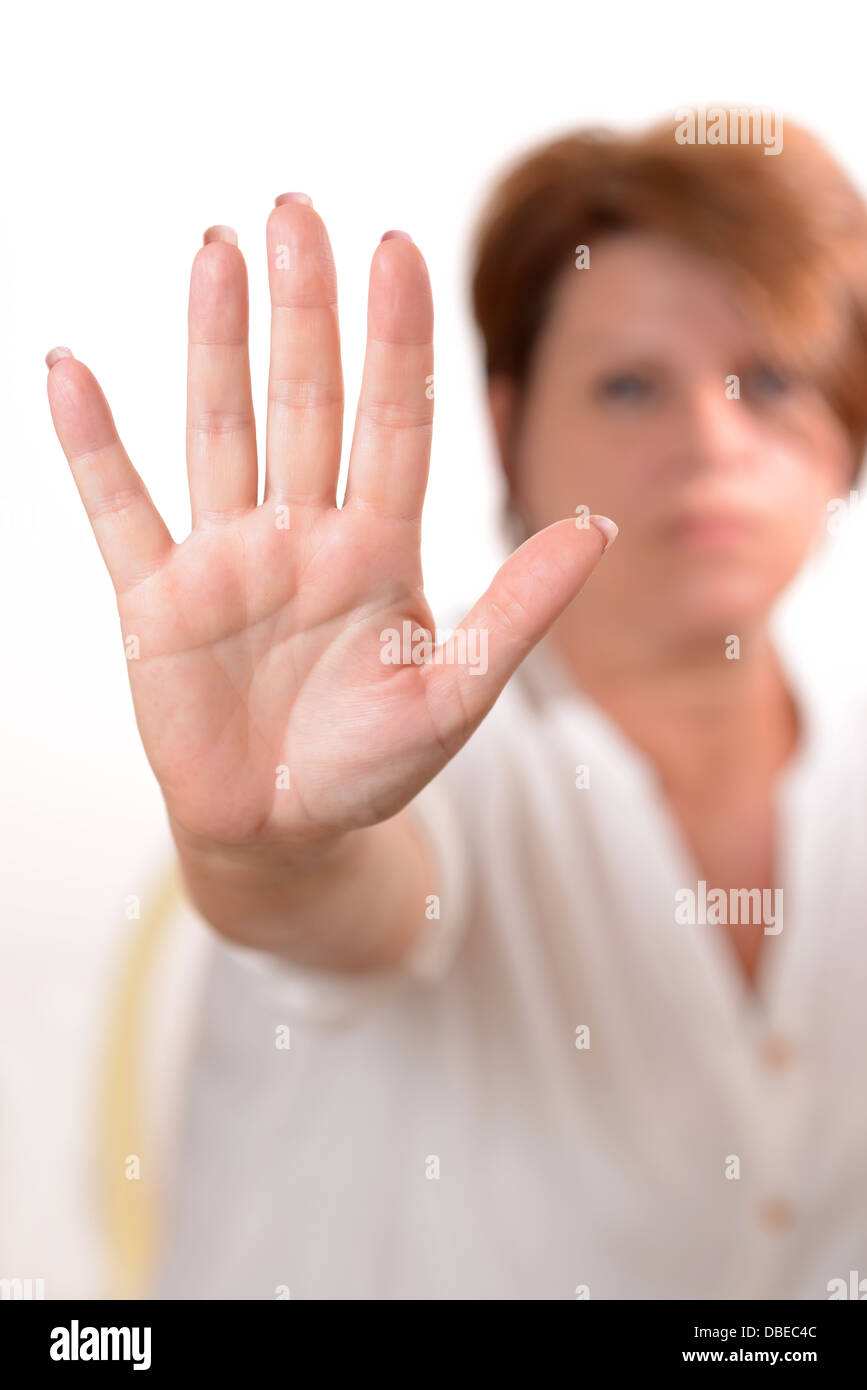 Stop with outstretched hand hi-res stock photography and images - Alamy Stop with outstretched hand hi-res stock photography and images - Alamy