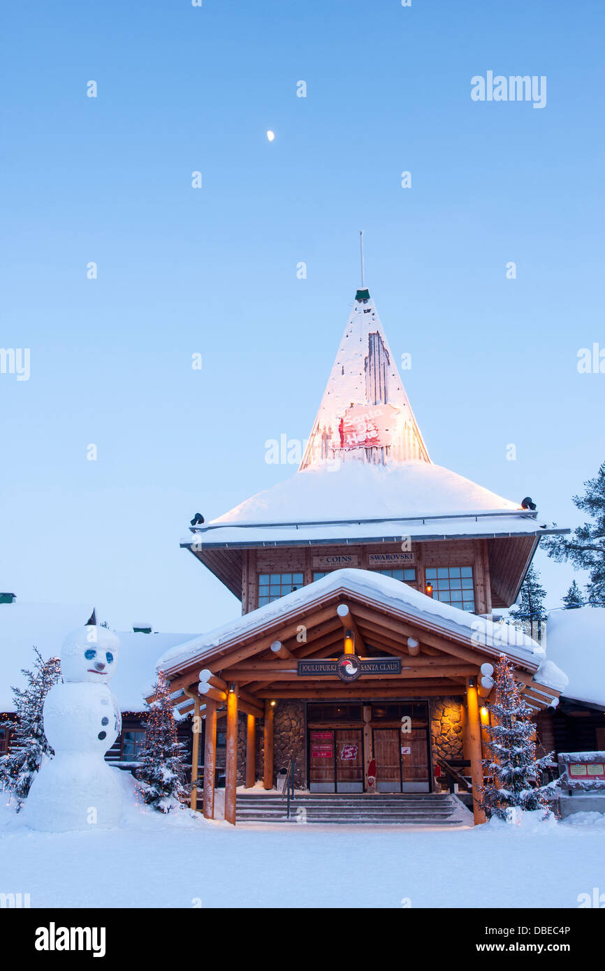 Santa Claus Village, Rovaniemi, Finland Stock Photo - Alamy