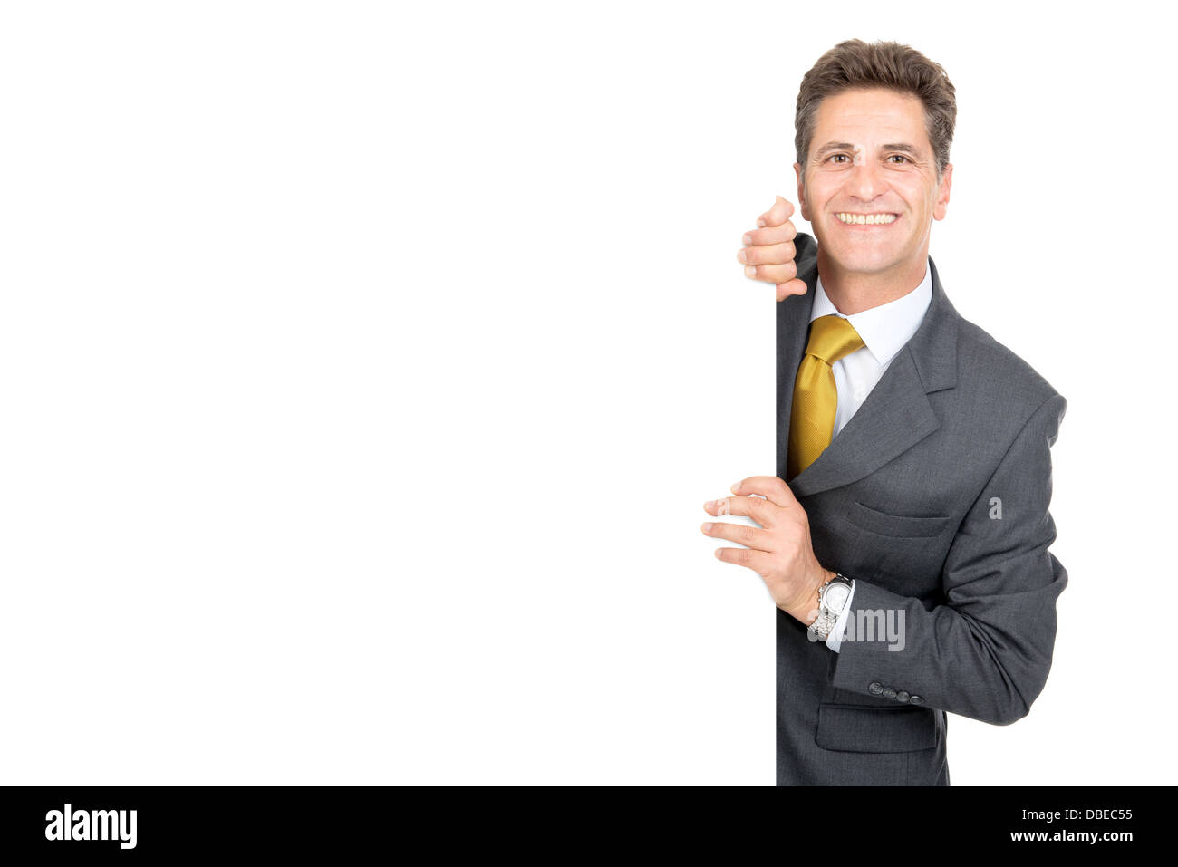 Portrait businessman in board Cut Out Stock Images & Pictures - Alamy