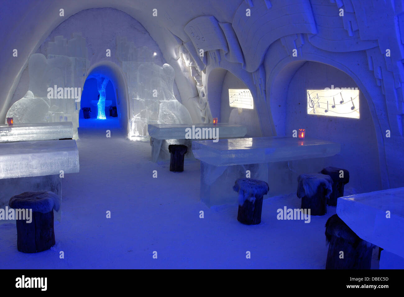 Lapland Snow Castle Stock Photos & Lapland Snow Castle Stock Images - Alamy