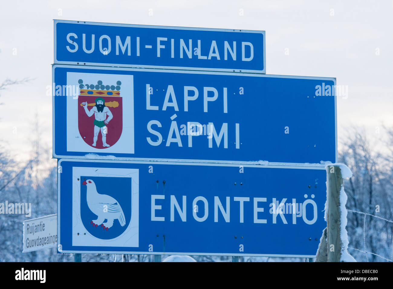 Welcome to finalnd sign hi-res stock photography and images - Alamy