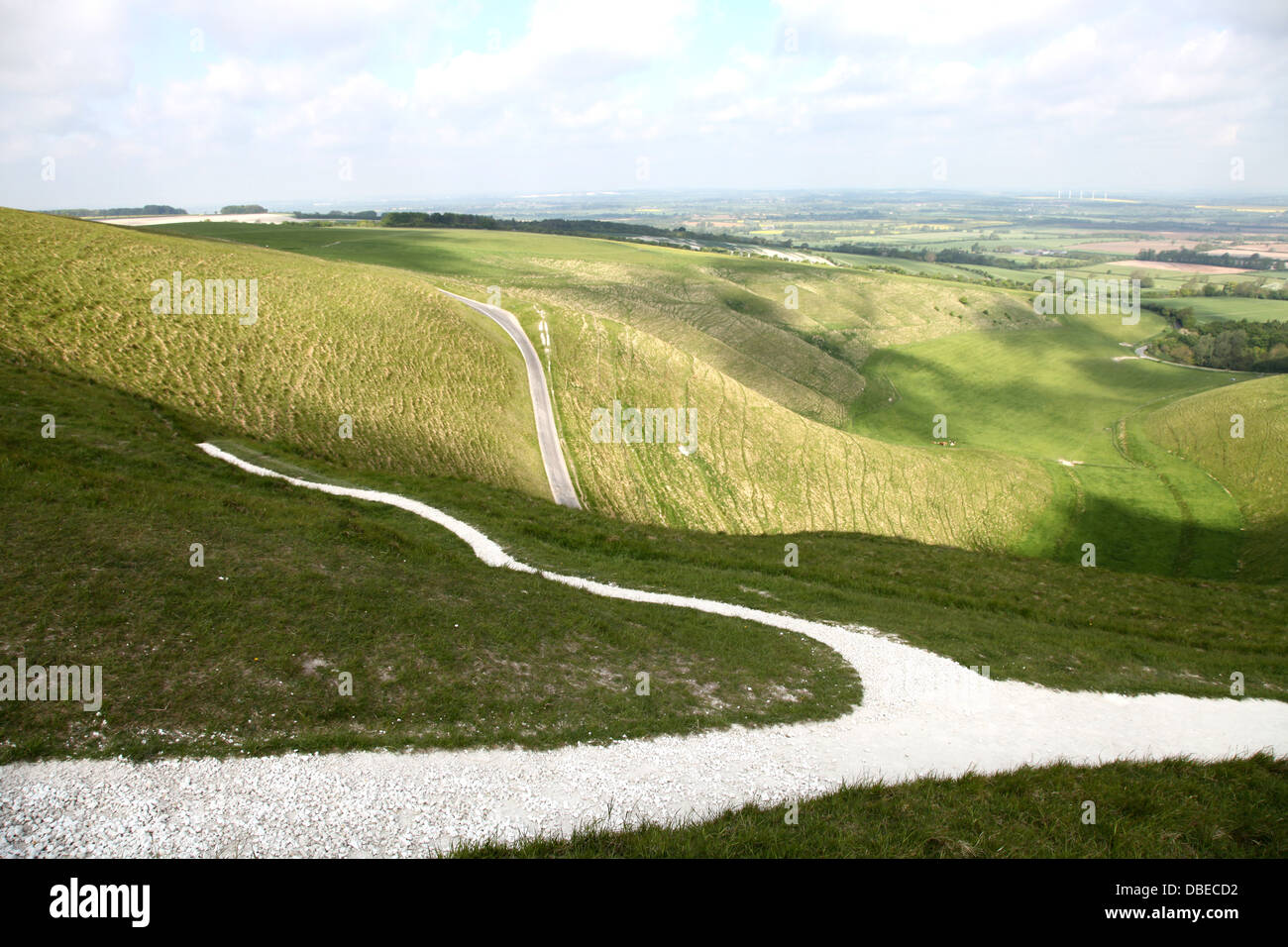 Uffington hill fort hi-res stock photography and images - Alamy