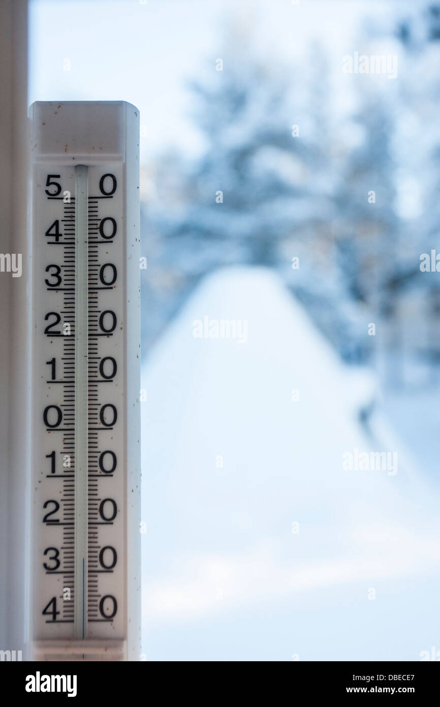 Extreme Cold Temperatures in Hetta, Enontekiö, Finland - Frozen Arctic ...