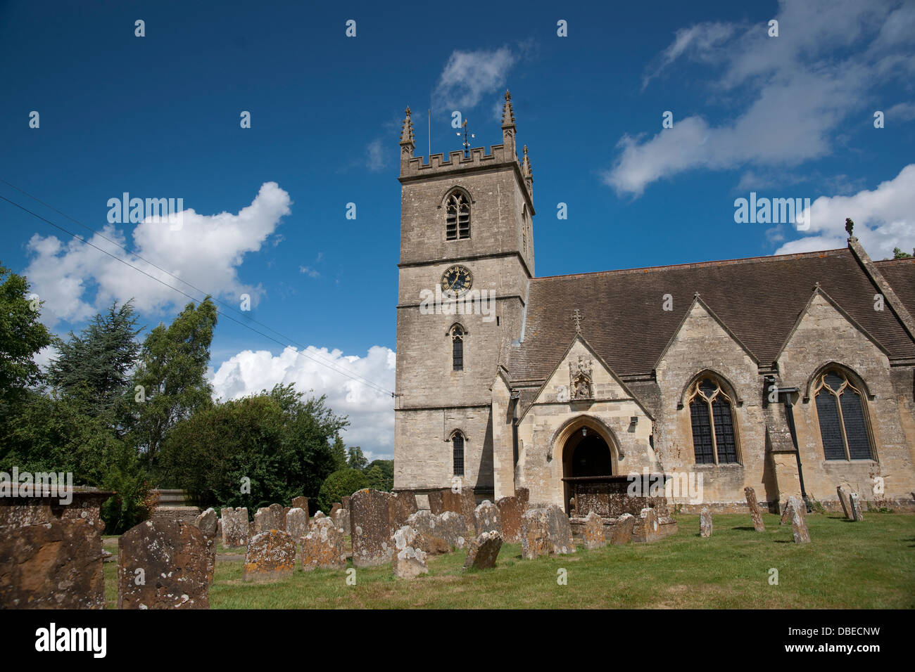 St Martin's Church, Bladon, Woodstock - Burial site of Sir Winston ...