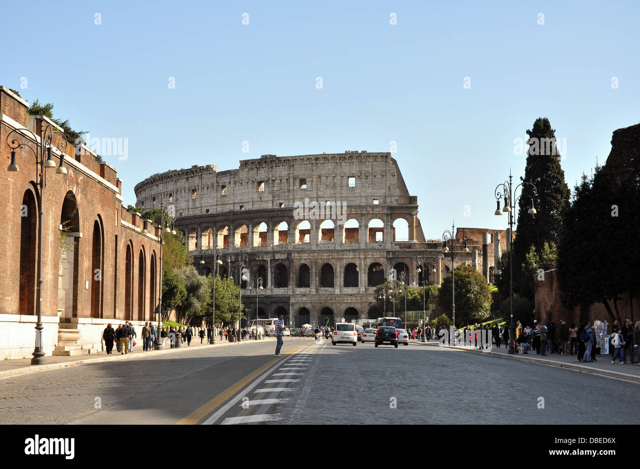 General view of Colloseum in Rome Stock Photo - Alamy