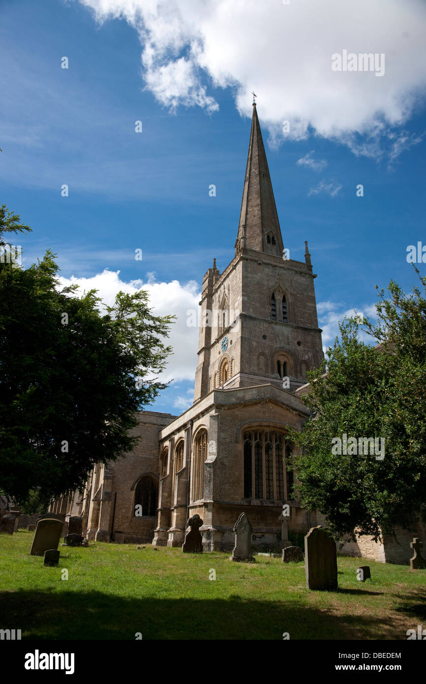 St John the Baptist Burford Church, Oxfordshire Stock Photo - Alamy