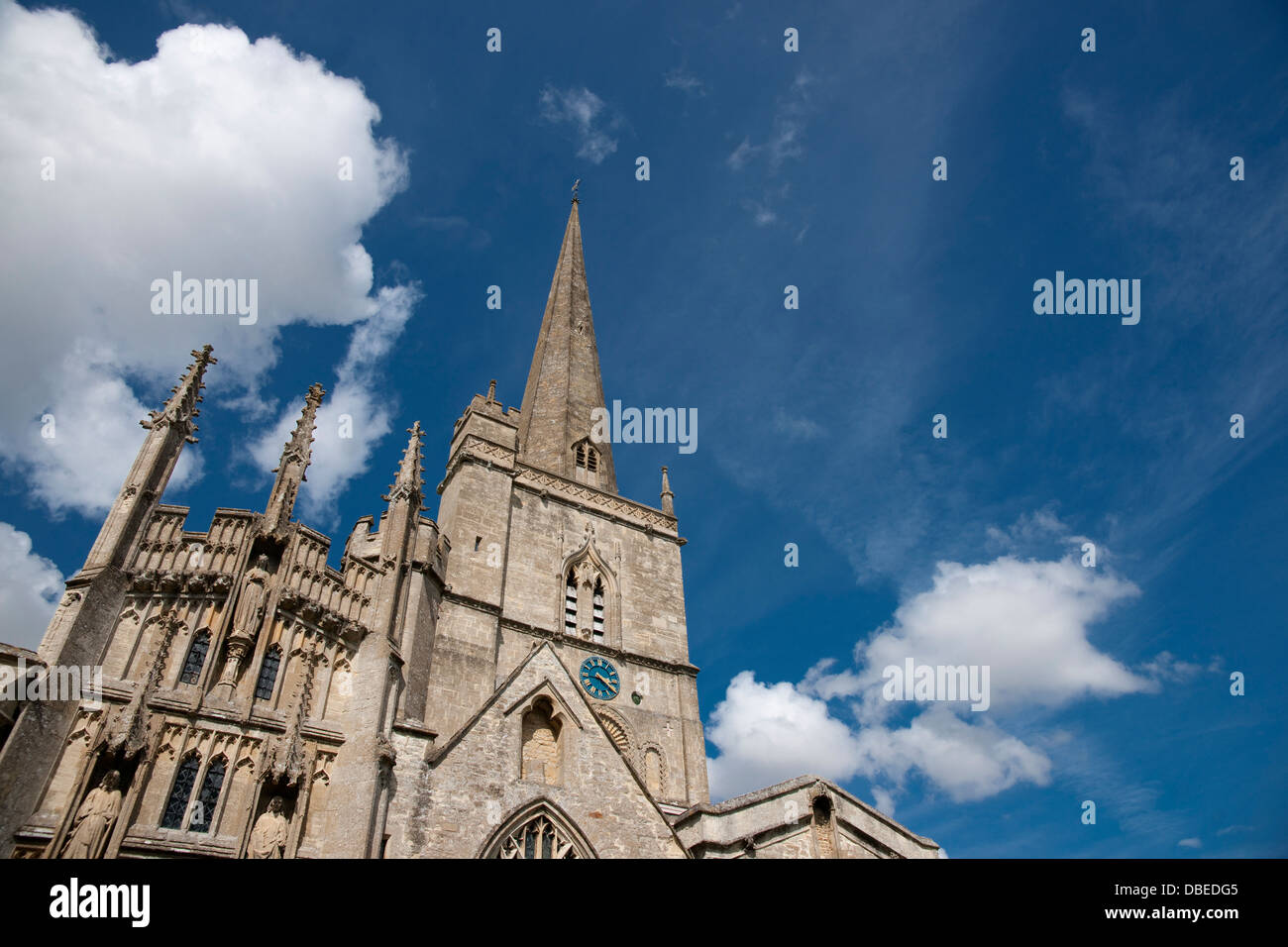 St John the Baptist Burford Church, Oxfordshire Stock Photo - Alamy