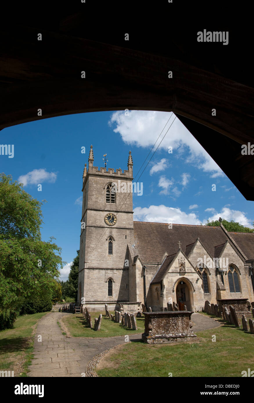 St Martin's Church, Bladon, Woodstock - Burial site of Sir Winston ...