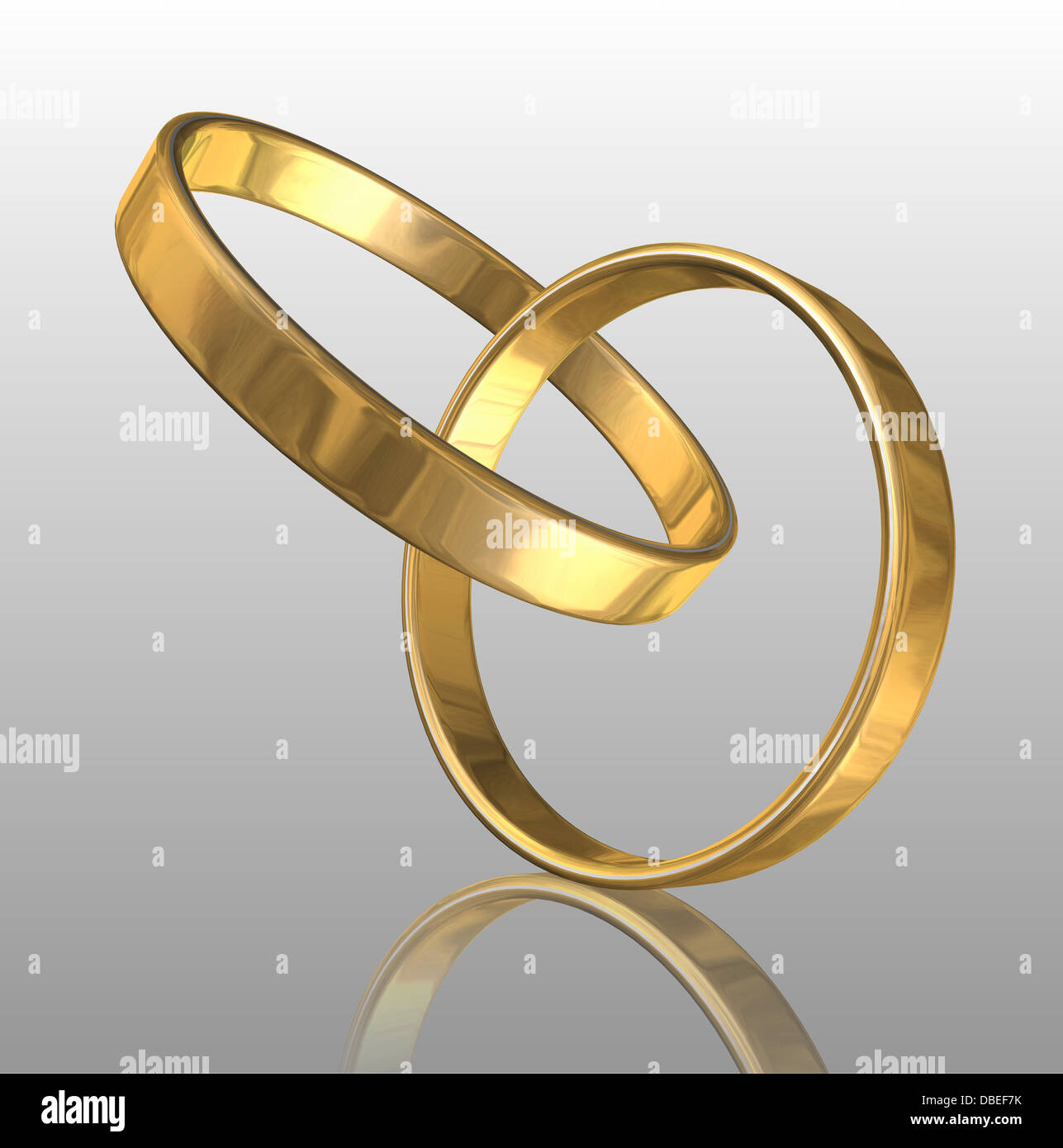 3d Illustrations of rings Stock Photo - Alamy