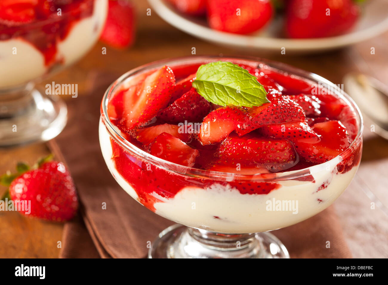 Parfait with fruit hi-res stock photography and images - Alamy