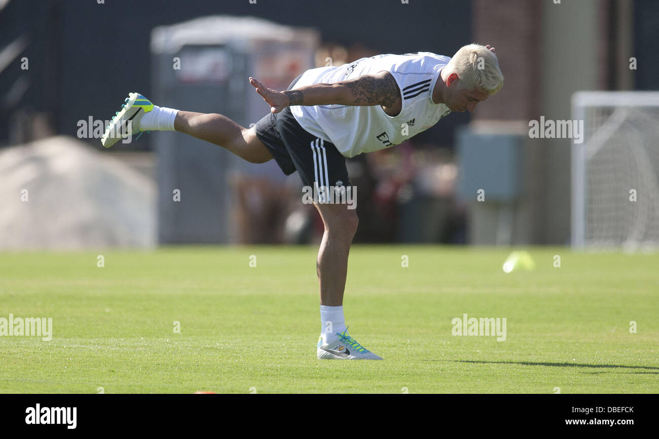 July 29, 2013 - Westwood, CALIFORNIA, USA - Real Madrid's Sergio Ramos ...