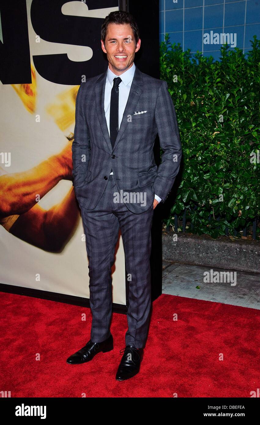 New York, NY. 29th July, 2013. James Marsden at arrivals for 2 GUNS ...