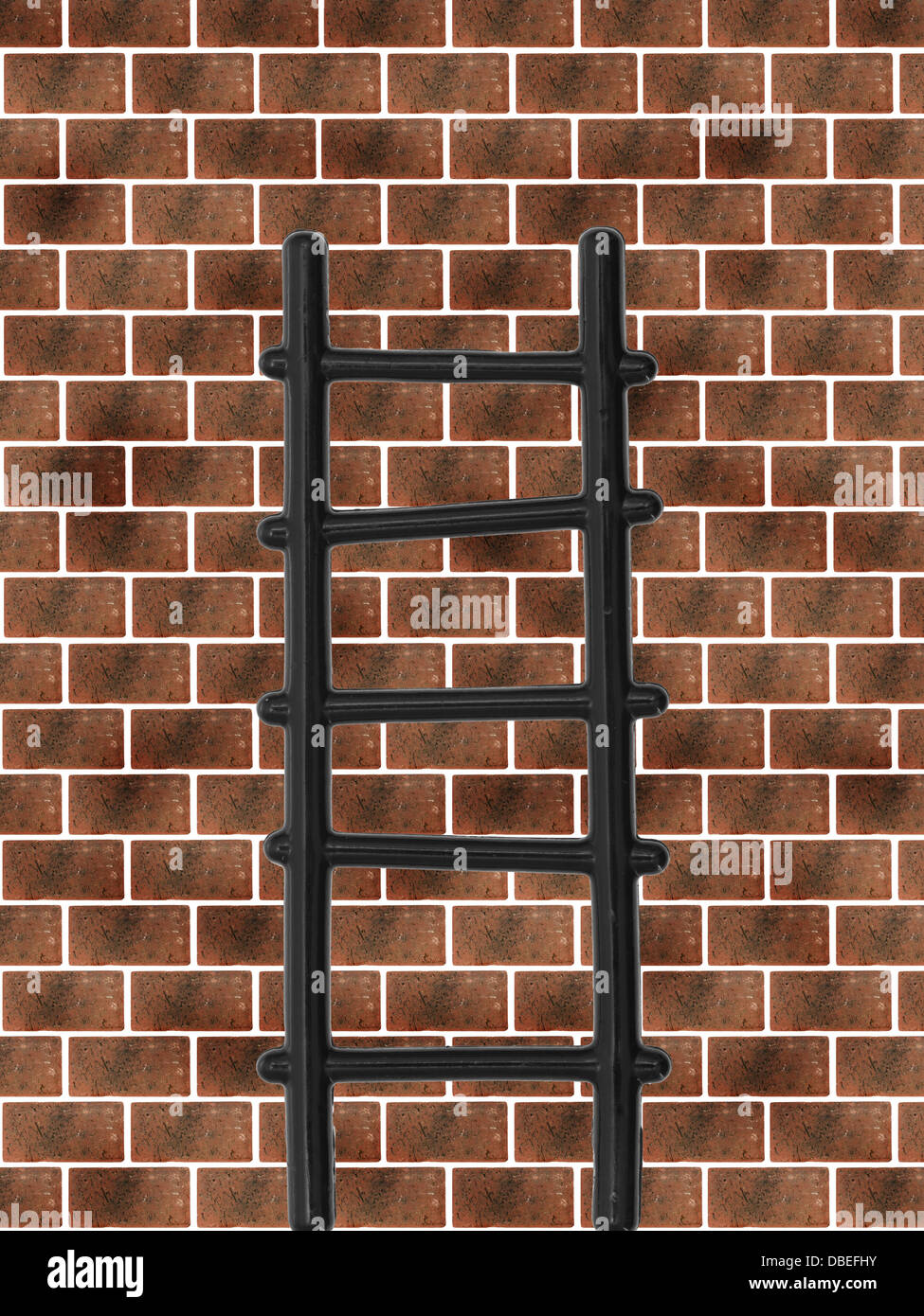 A conceptual image of a climbing ladder Stock Photo - Alamy