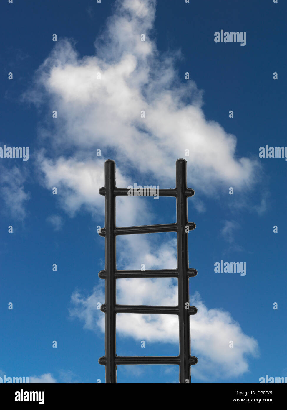 A conceptual image of a climbing ladder Stock Photo - Alamy