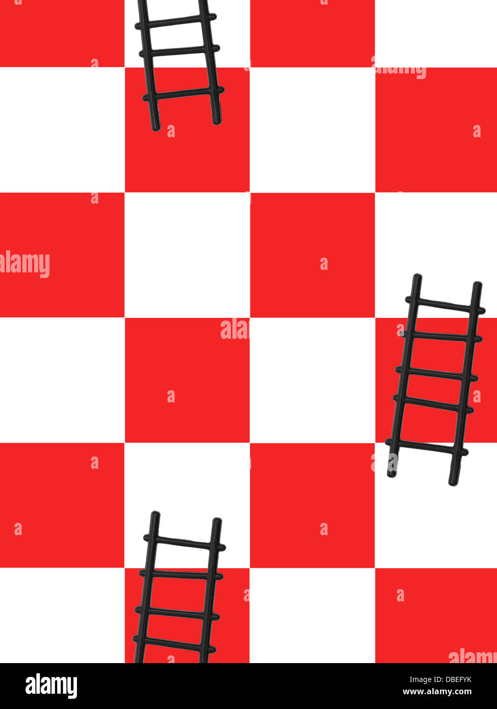 A conceptual image of a climbing ladder Stock Photo - Alamy