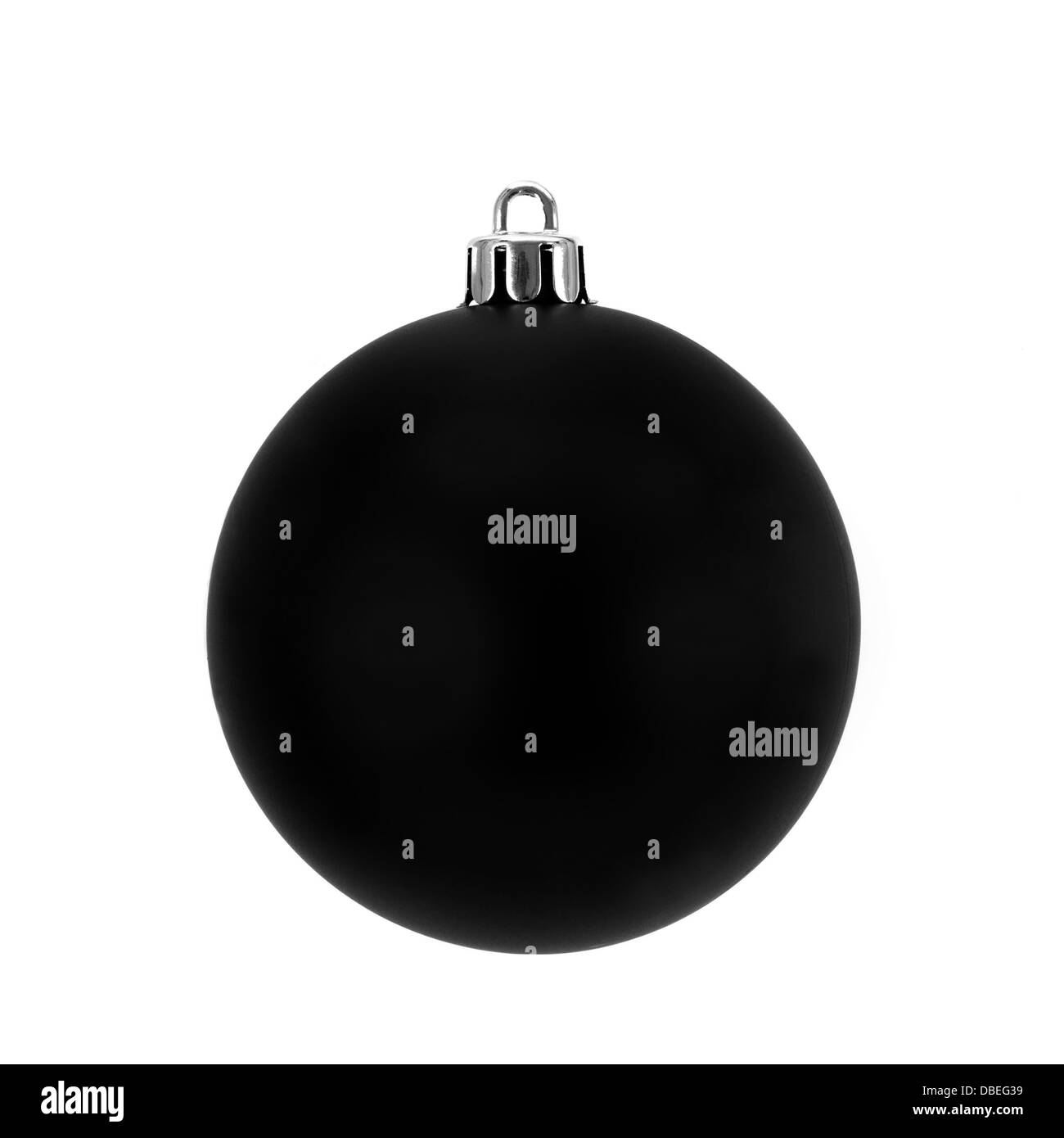 Christmas background concept ornaments Black and White Stock Photos ...