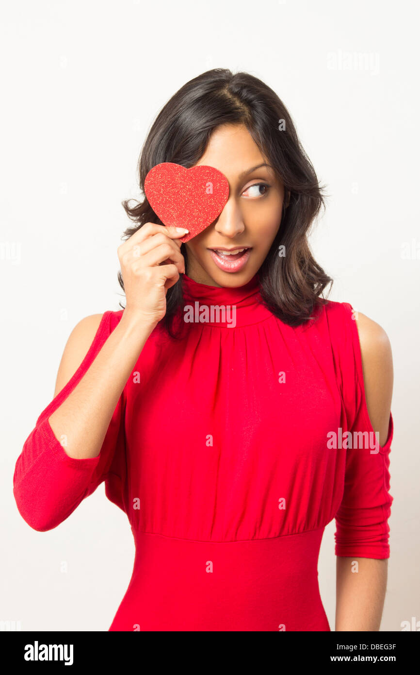 Over one eye hi-res stock photography and images - Alamy