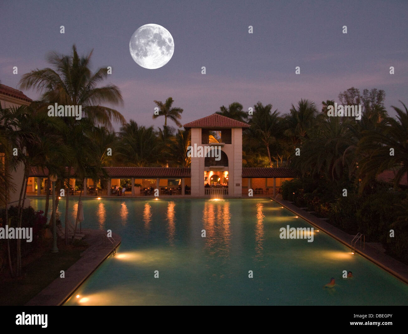 The Biltmore Hotel And Swimming Pool High Resolution Stock Photography ...