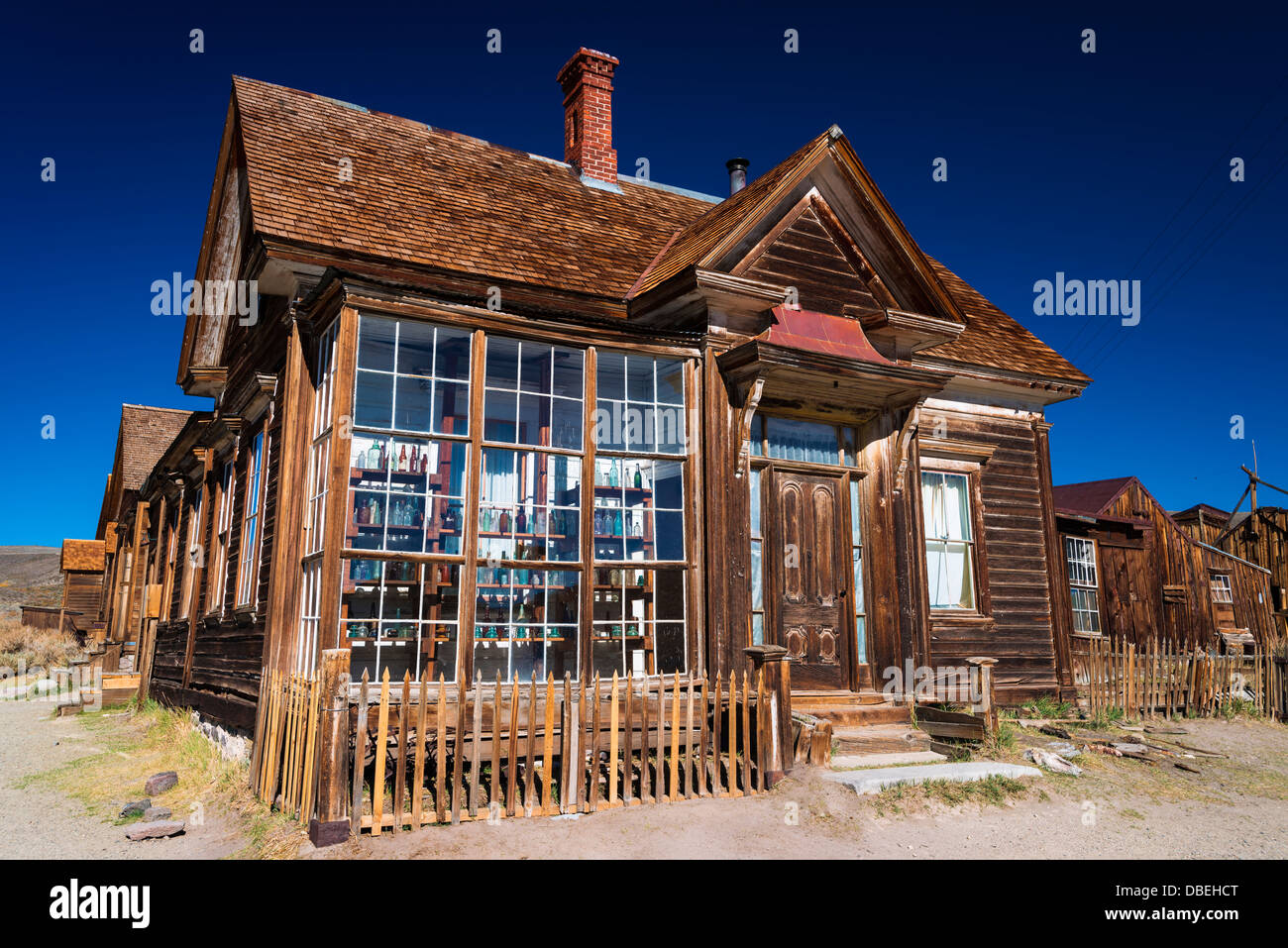 James Stuart Cain House, Bodie State Historic Park, California USA ...