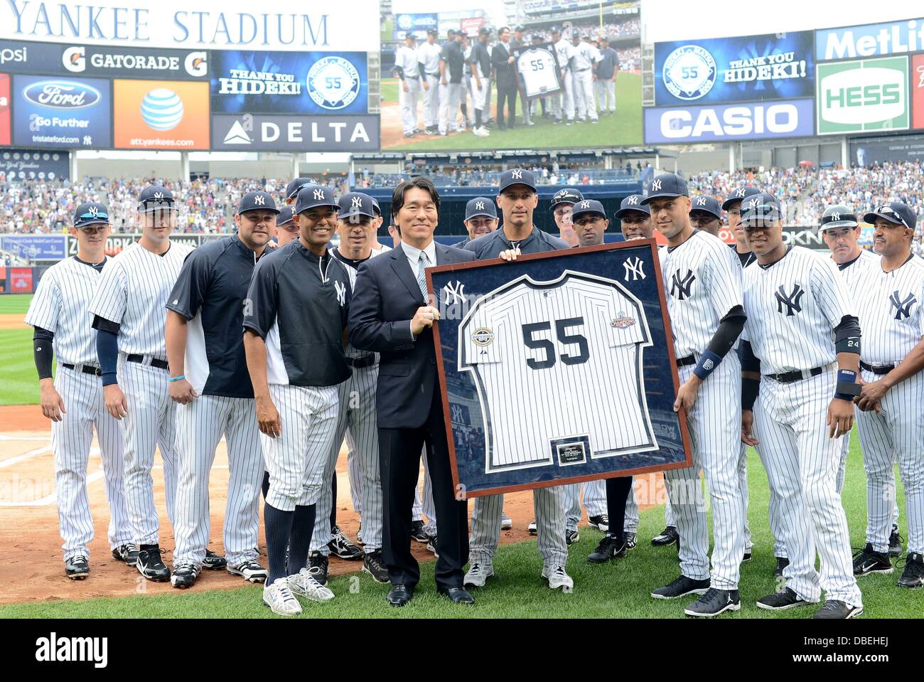 The Bronx, New York, USA. 28th , 2013. Hideki Matsui MLB : Hideki ...