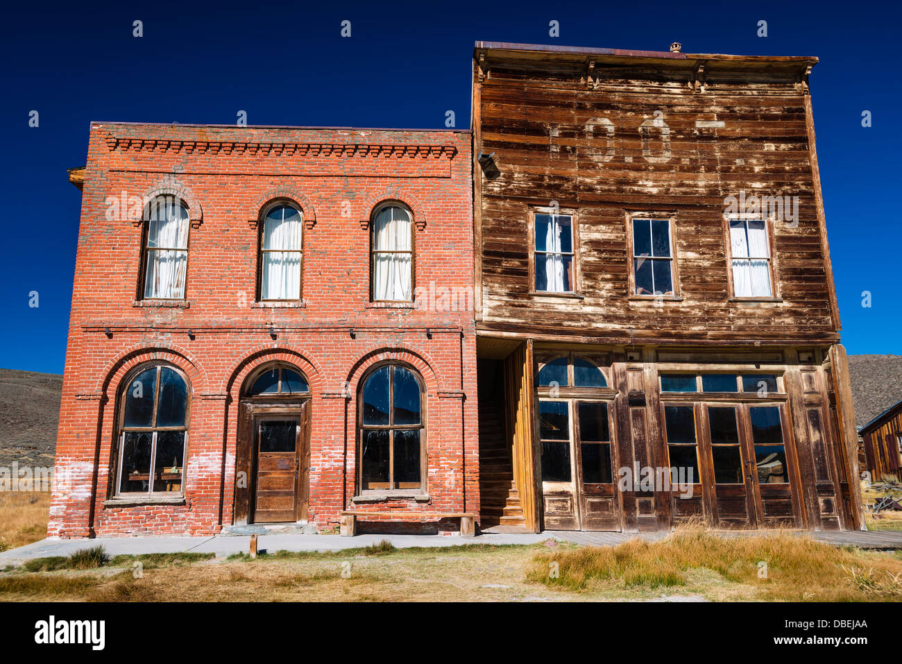 Dechambeau Hotel and I.O.O.F. Building, Bodie State Historic Park ...