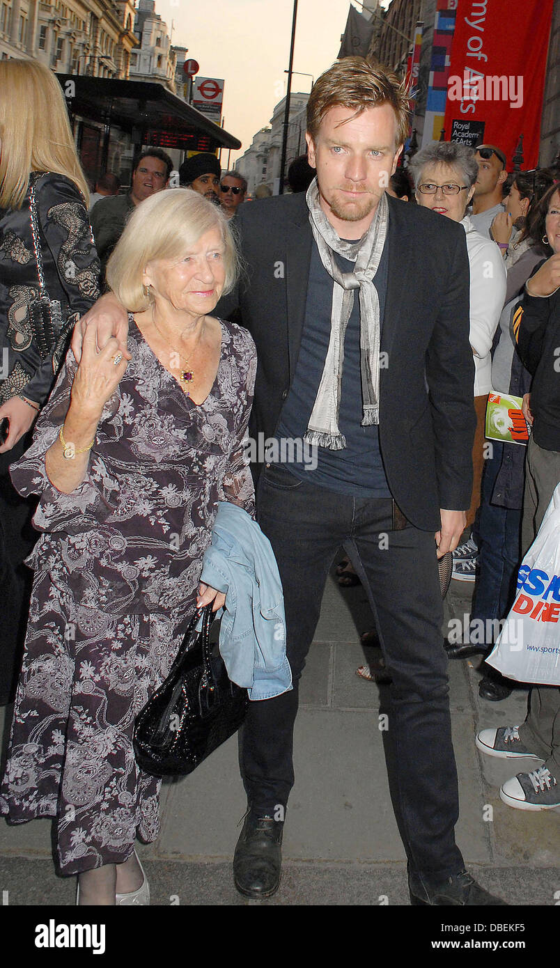 Phyllis Lawson, Ewan McGregor, Royal Academy Summer Exhibition 2011 ...