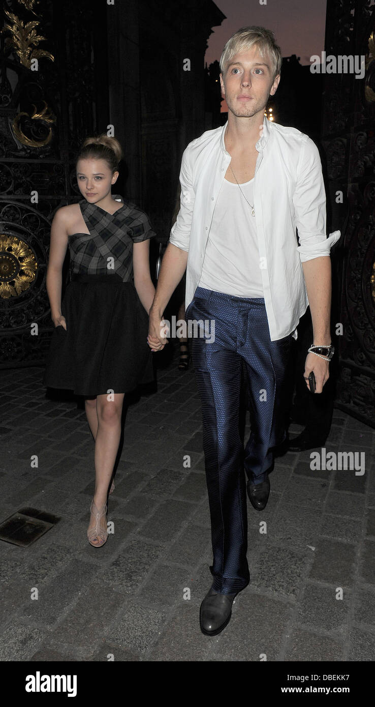 Chloe Moretz and her brother Trevor Moretz Royal Academy Summer ...