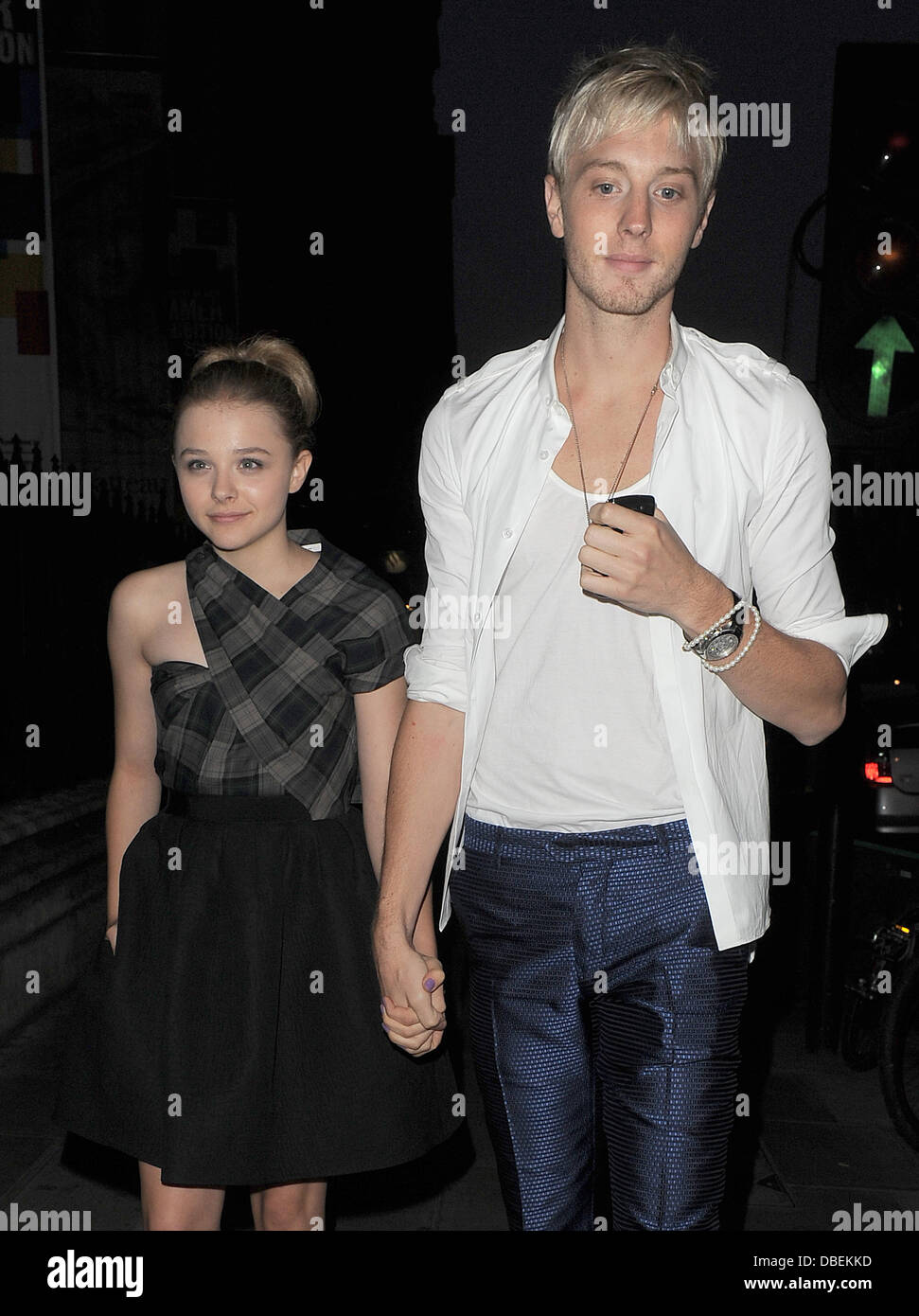 Chloe Moretz and her brother Trevor Moretz Royal Academy Summer ...