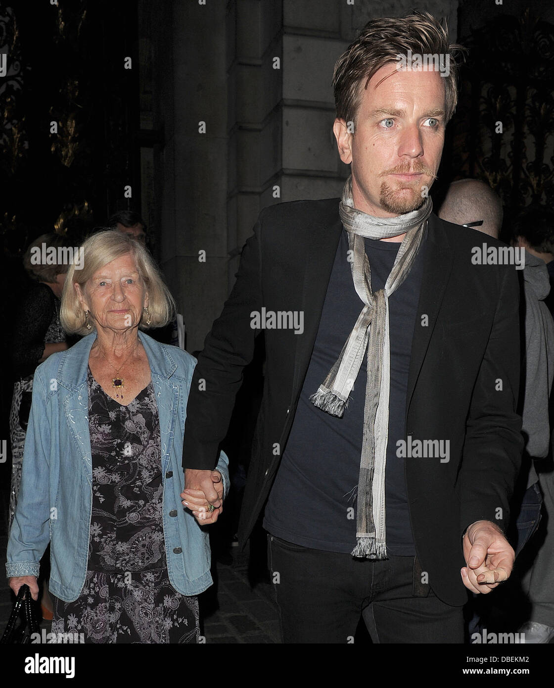 Phyllis Lawson and Ewan McGregor Royal Academy Summer Exhibition 2011 ...