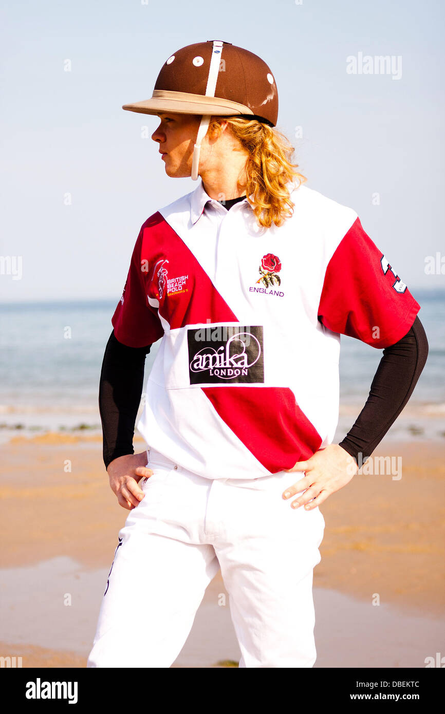 'Made in Chelsea' cast member Fredrick Ferrier at Sandbanks Polo Media ...