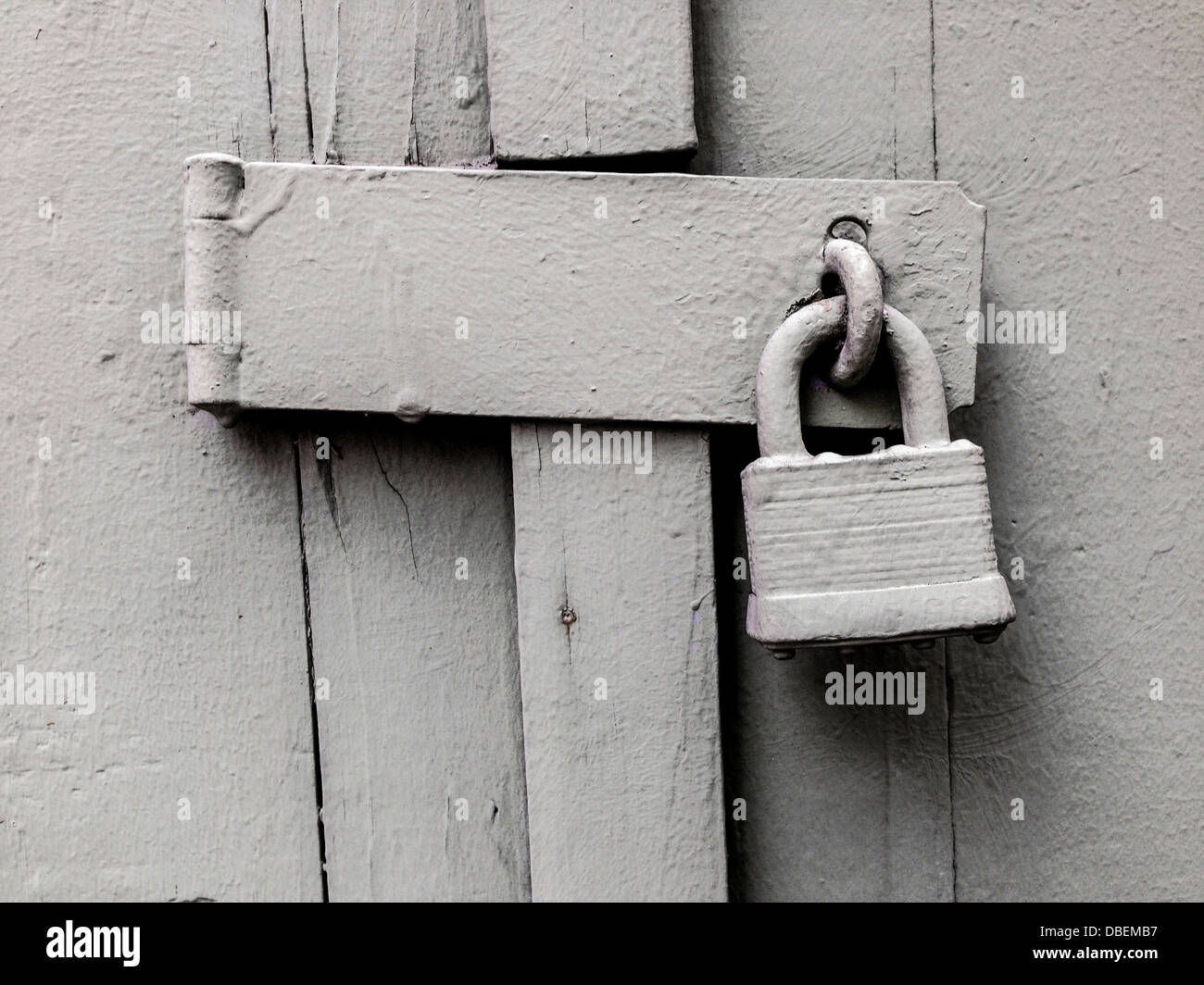 Painted lock hi-res stock photography and images - Alamy