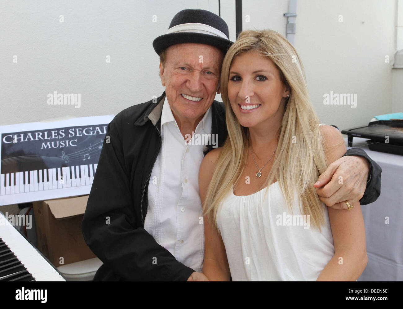 Melanie Segal and her Father Melanie Segal's Red Cross Prepare LA Trend ...