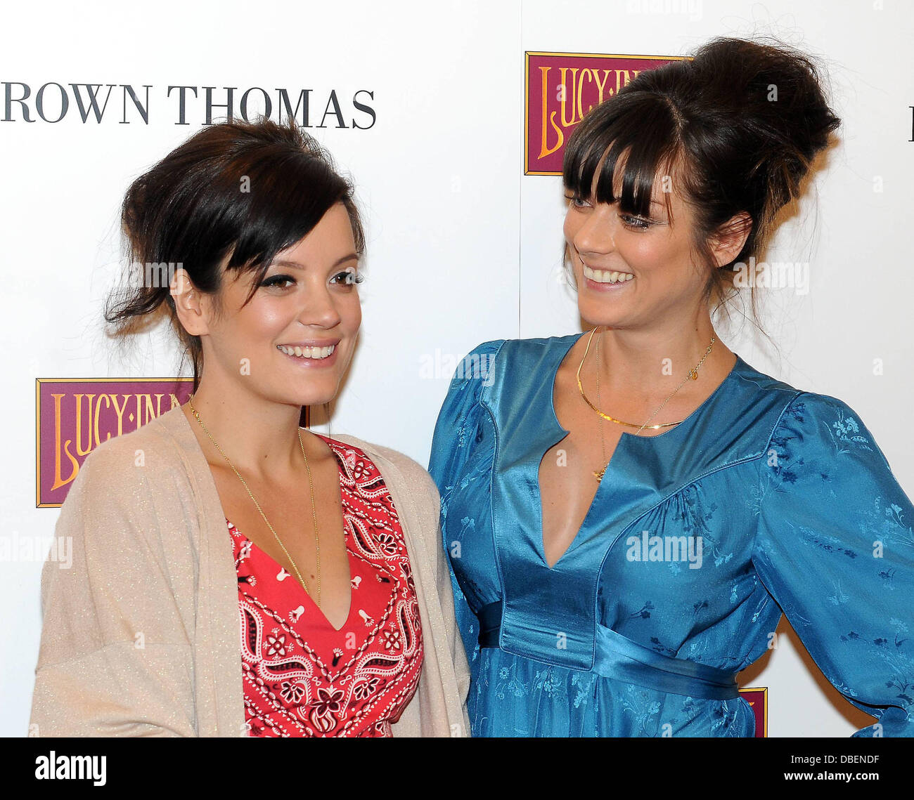 Lily Allen, Sarah Owen Sisters Lily Allen and Sarah Owen launch their ...