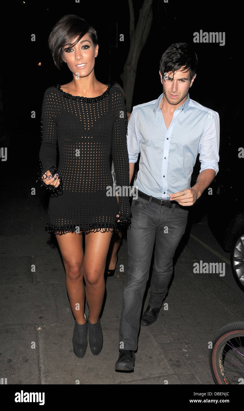 Frankie Sandford and Aaron Renfree leave their hotel to join Mollie ...