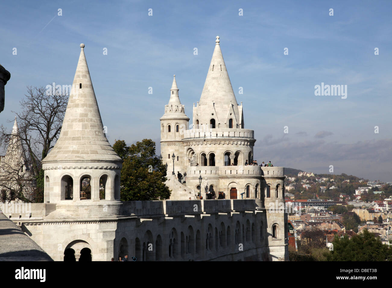Iconic fishermans bastion castle hi-res stock photography and images ...