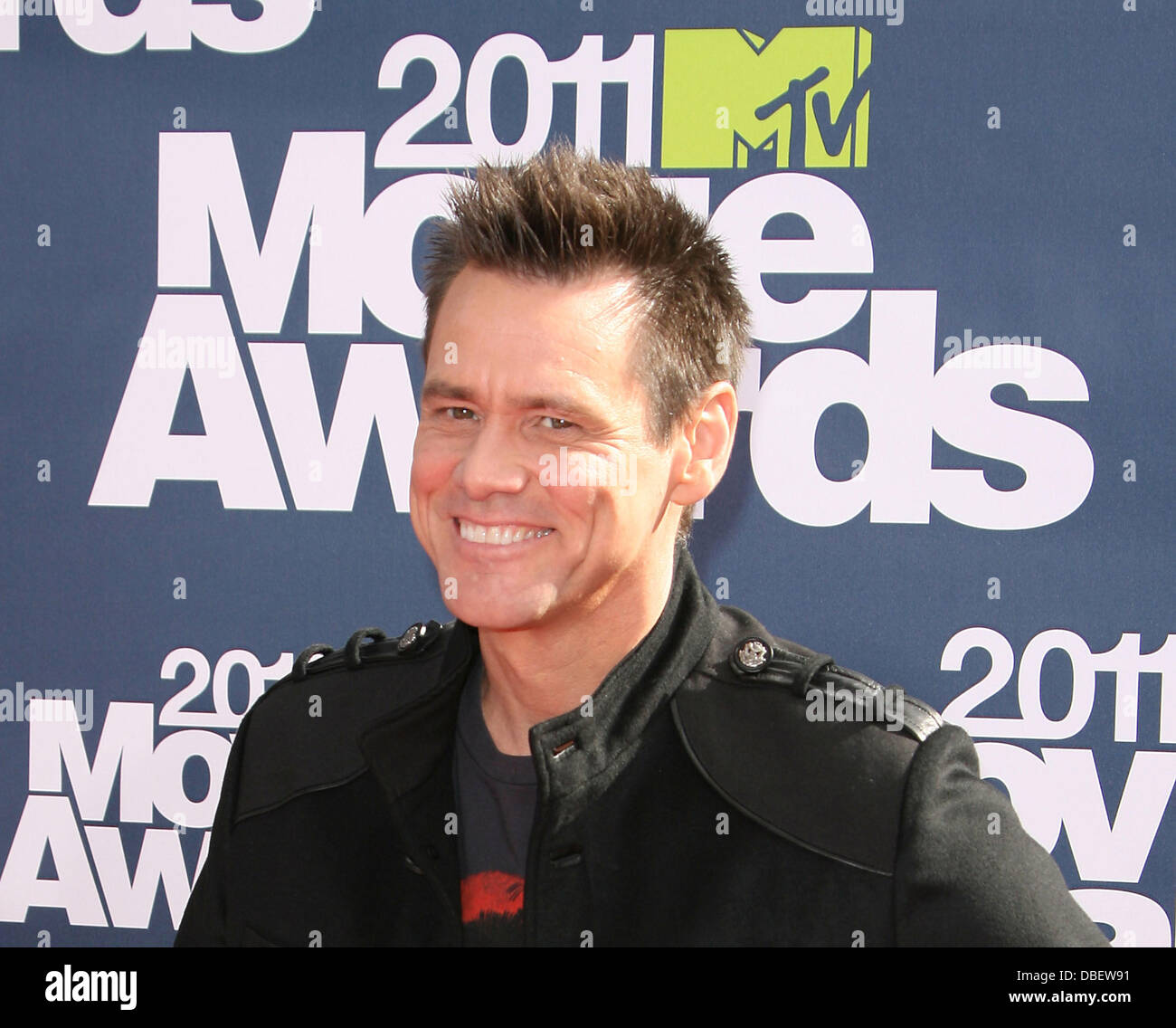 Jim Carrey 2011 MTV Movie Awards - Arrival held at the Gibson ...
