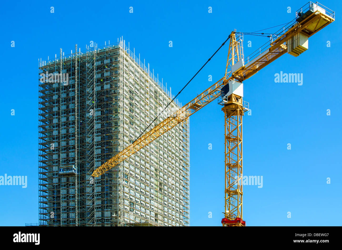 Scaffolding Framework Building Restoration Stock Photos & Scaffolding ...