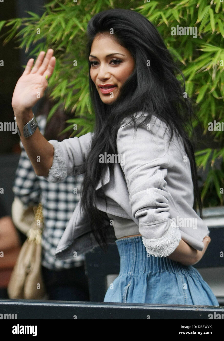 Nicole Scherzinger Celebrities outside the ITV studios London, England - 06.06.11 Mandatory ...