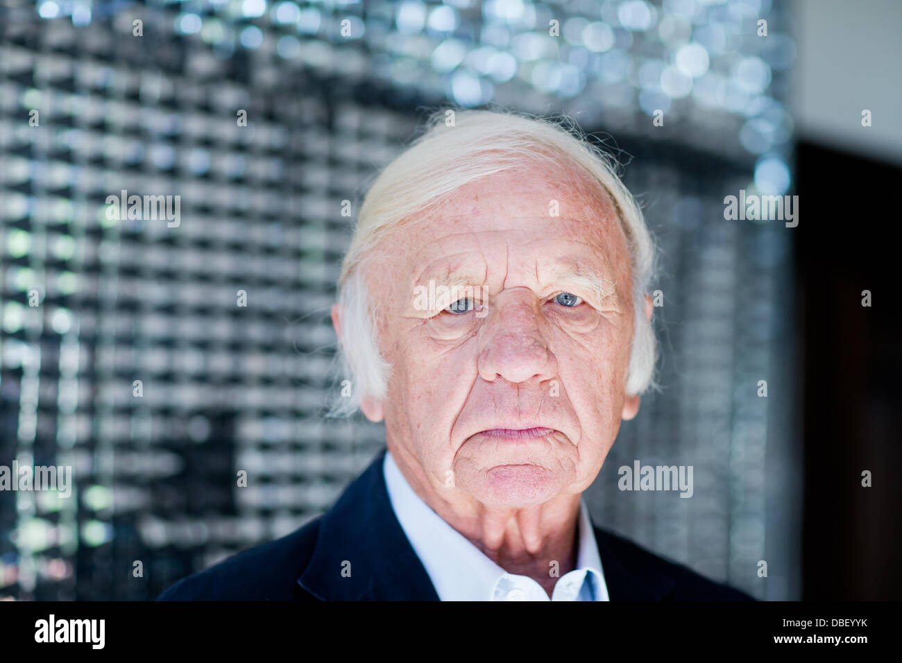 Sculptor and painter Hainz Mack is pictured in his studio in ...