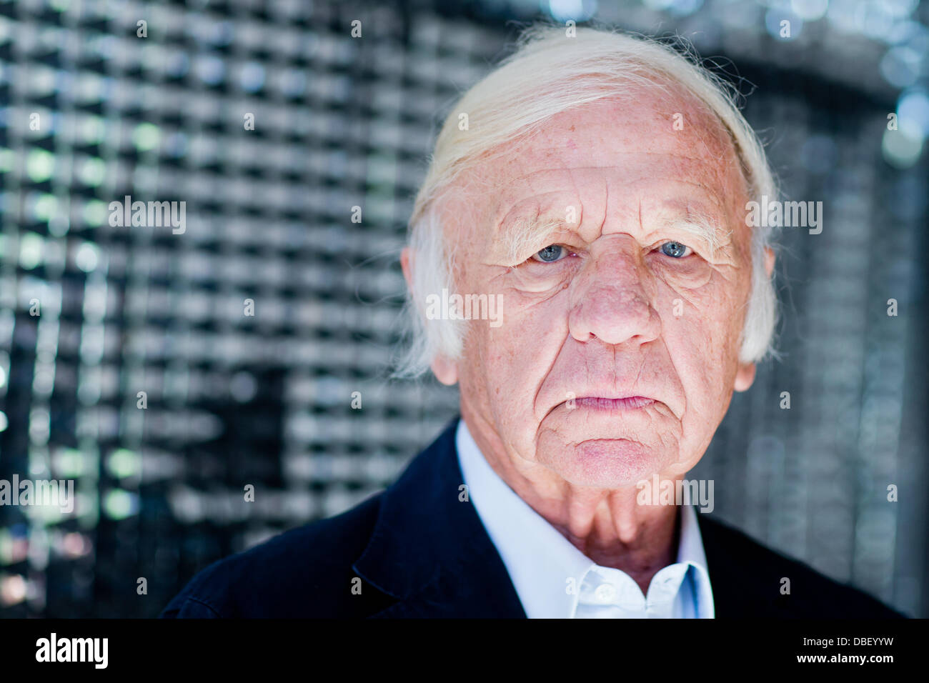 Sculptor and painter Hainz Mack is pictured in his studio in ...