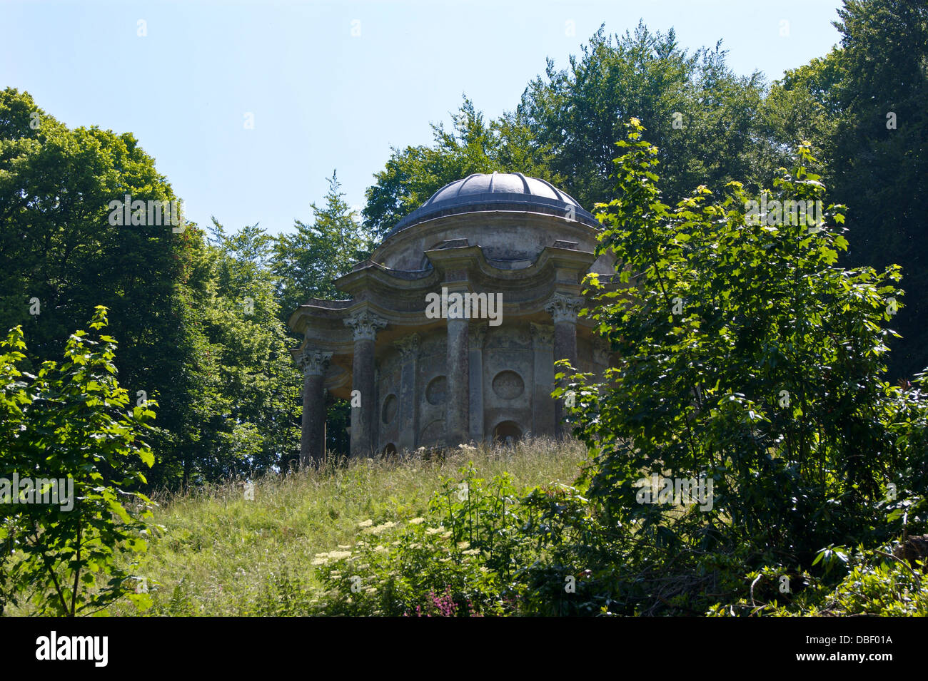 Stourhead temple hi-res stock photography and images - Alamy