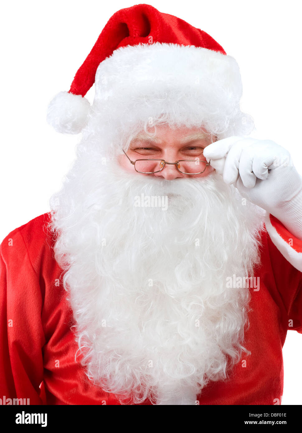 Santa Claus portrait Stock Photo - Alamy