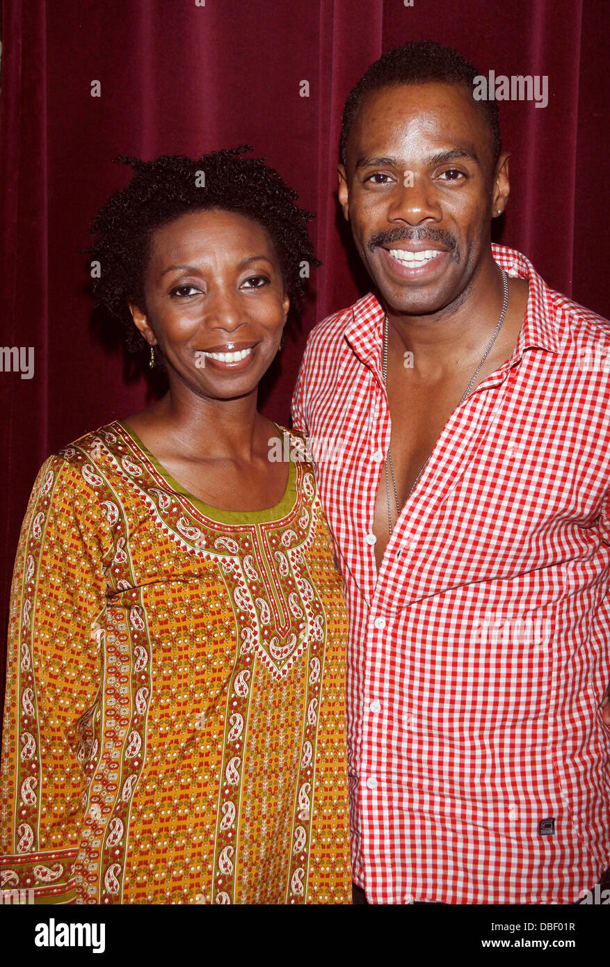 Sharon Washington and Colman Domingo Opening night of the Off-Broadway ...