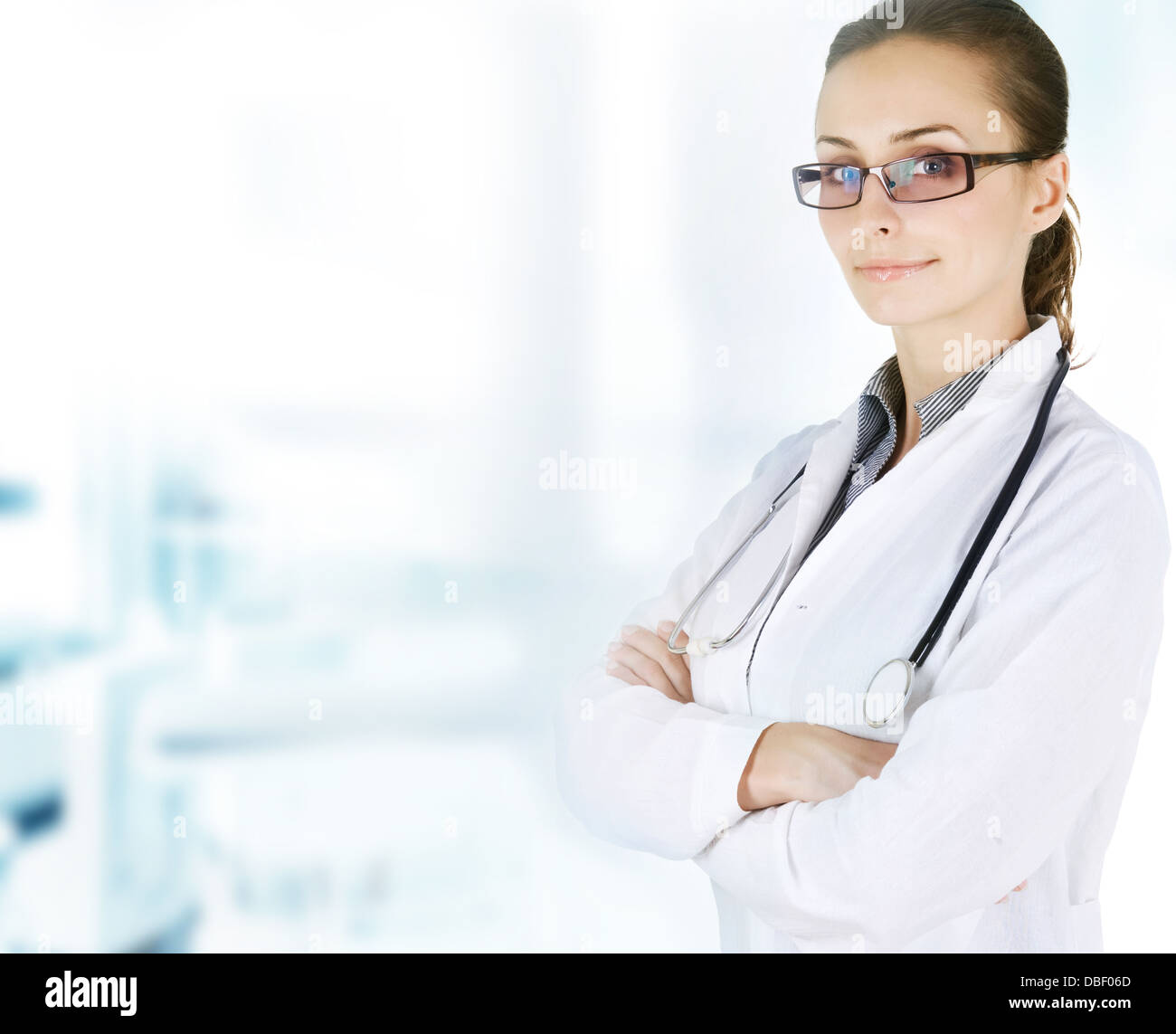 Female Doctor Portrait Stock Photo - Alamy