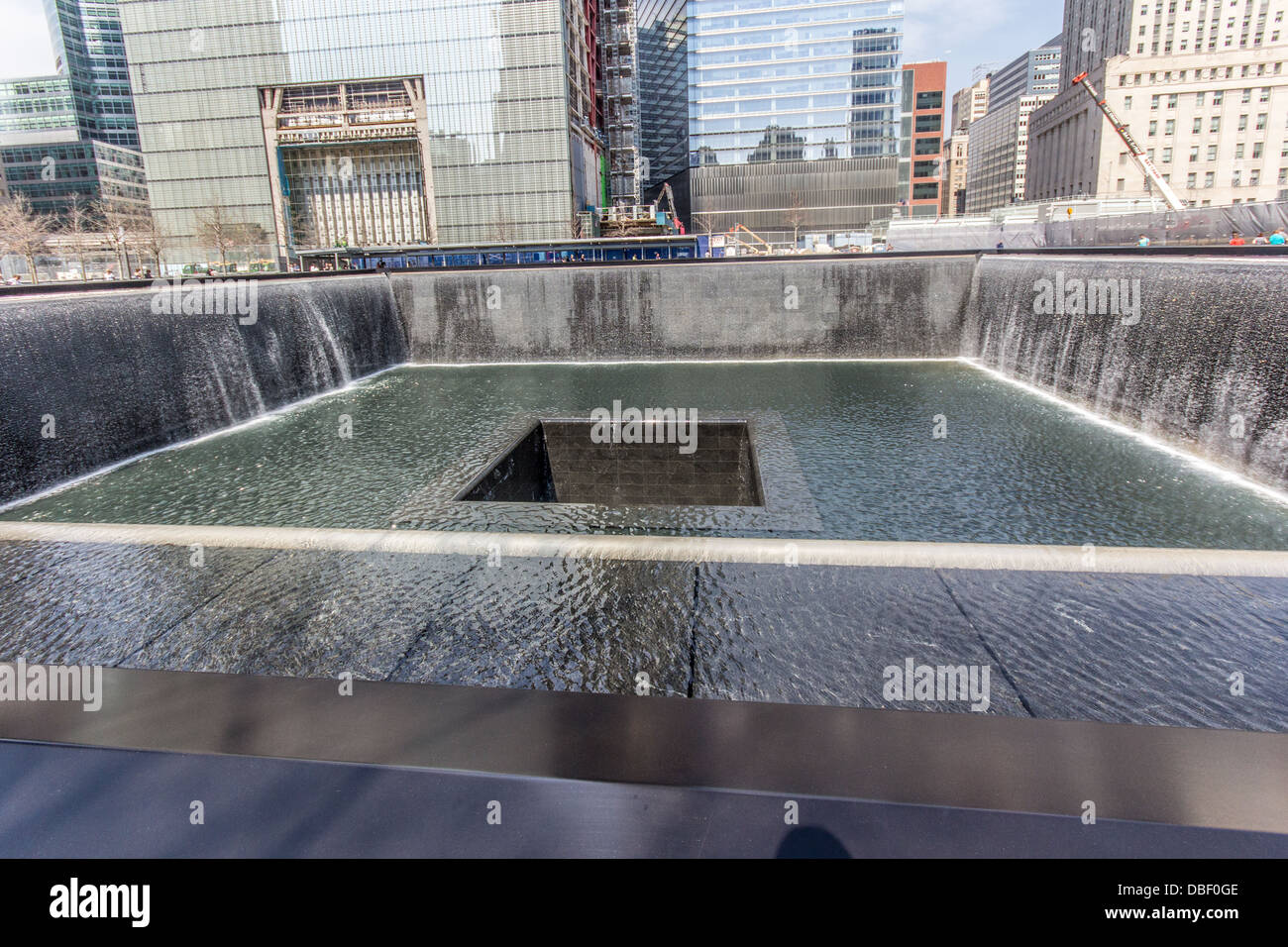Ground zero 911 tribute hi-res stock photography and images - Alamy